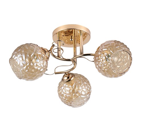 Luster E-light Larry EL-06071-3 GOLD - Exponat